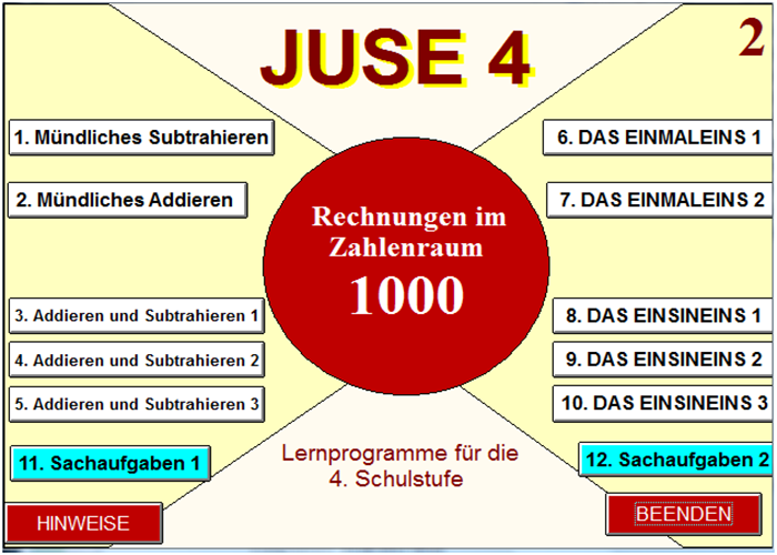 JUSE Mathematik mit dem Computer (4. - 8. Schulstufe) - schule.at